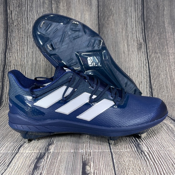adidas | Shoes | Adidas Adizero Afterburner 8 Baseball Cleats Navy ...